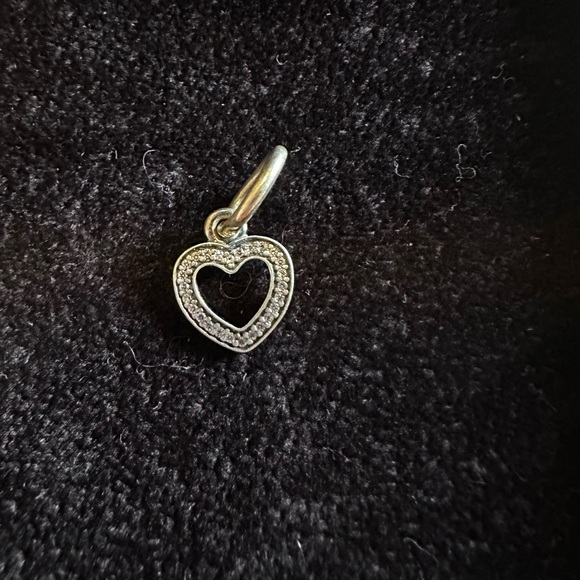 Pandora | Jewelry | Pandora Symbol Of Love Heart Dangle Charm Retired ...